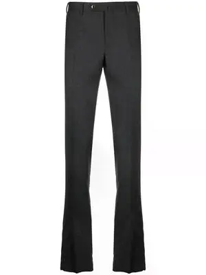 PT TORINO Slim-cut Tailored Trousers - Grey