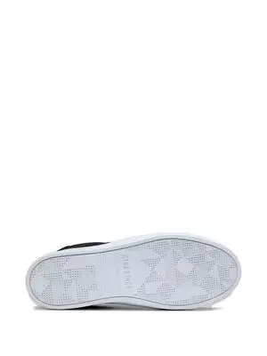 HIDE&JACK Embossed Leather Sneakers - Black