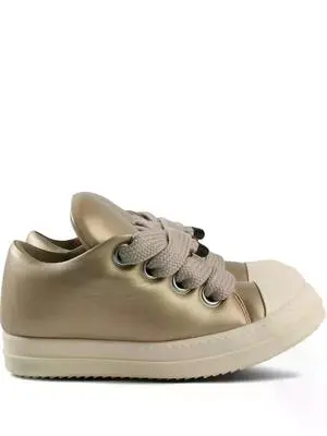 Rick Owens Jumbolace Sneakers Gold