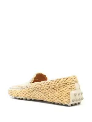TOD'S Tweed Loafers