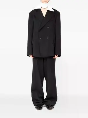 MAISON MARGIELA Double-breasted Wool Blazer