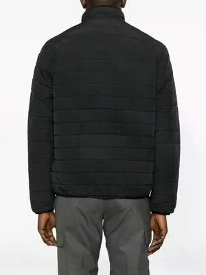 Tommy Hilfiger Padded Jacket With Embroidered Logo - Black