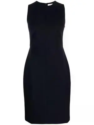 Vince Sleeveless Knee-length Dress - Blue