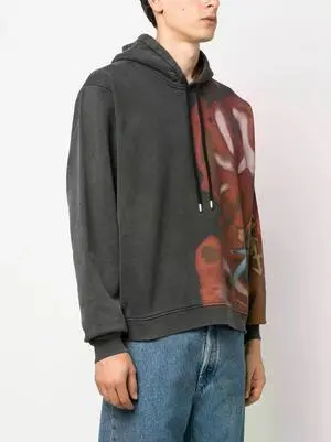 AMBUSH Graphic Print Cotton Hoodie