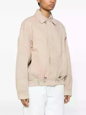 GOLDEN GOOSE Dyed Denim Bomber Jacket