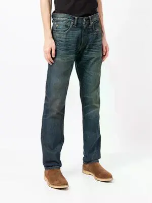 Ralph Lauren Straight-leg Denim Jeans - Blue