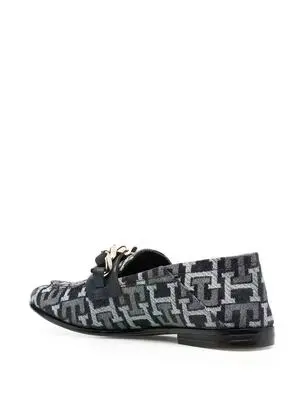 Tommy Hilfiger Logo Jacquard Loafers
