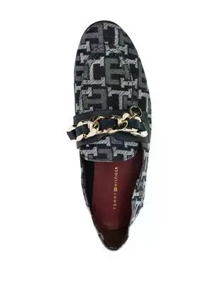 Tommy Hilfiger Logo Jacquard Loafers