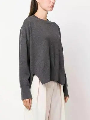 BARRIE Cashmere Ribbed Knit Pullover