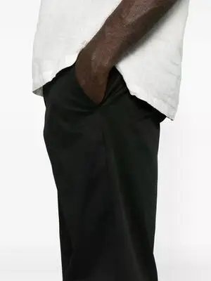 PT TORINO Gabardine Trousers - Black
