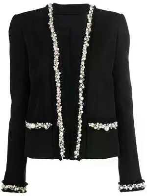 Balmain Straight Hem Jackets For Women
