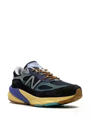 NEW BALANCE 990 V6 Action Bronson Lapis Lazuli Sneakers - Blue