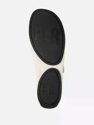 Camper Right Nina Leather Ballerina Shoes