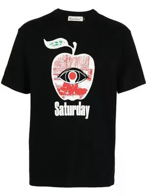 Undercover Graphic-print Cotton T-shirt - Black