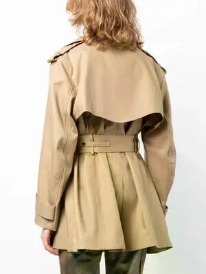 JNBY Belted Double-breasted Trench Coat