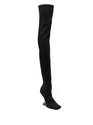 Rick Owens Cantilever Thigh-high Boots