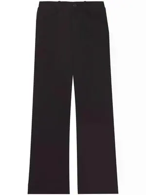 Proenza Schouler White Label Cropped Wide-leg Culottes - Black