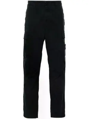 Stone Island Tapered Cargo Trousers - Blue