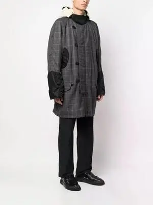 Junya Watanabe Checked Patchwork Coat