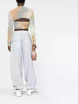Off-White Tie-dye Cropped Top