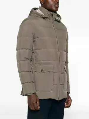 Corneliani Hooded Puffer Jacket