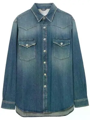 Burberry Long-sleeve Denim Shirt