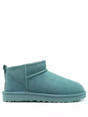 UGG Classic Ultra Mini Suede Boots - Blue