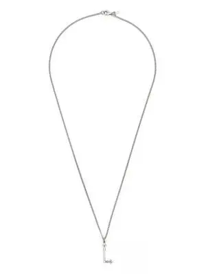 Emanuele Bicocchi Alphabet Pendant Necklace