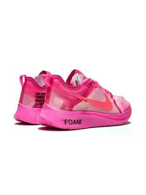 Nike X Off White Zoom Fly The 10 Sneakers - Pink