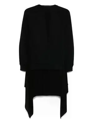 Undercover Fine-knit Tunic With Asymmetric Hem