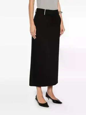 Peserico Straight-cut Midi Skirt