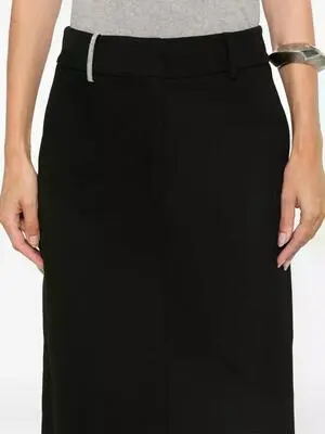 Peserico Straight-cut Midi Skirt