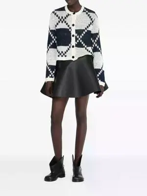 JW Anderson Fair Isle Cardigan - White