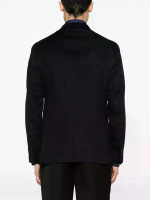 Tagliatore Single-breasted Wool Blend Blazer