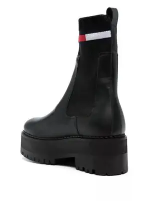 Tommy Hilfiger Flatform Chelsea Boots