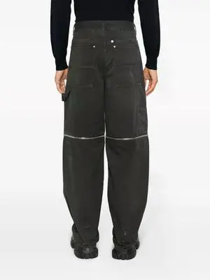 Givenchy Zip-detailed Straight-cut Trousers