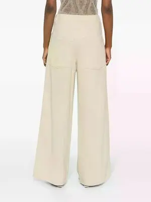Gauchère Wide-leg Jersey Trousers