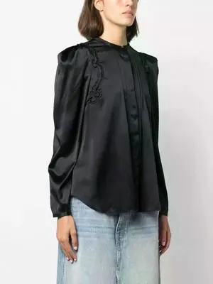 Isabel Marant Étoile Joanea Pleated Blouse
