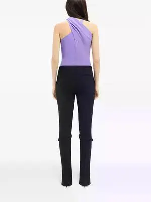 COURREGES Wool Blend Zip Pants