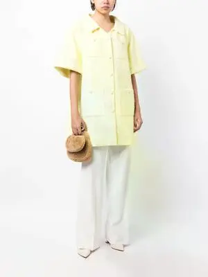 Huishan Zhang Bouclé Coat