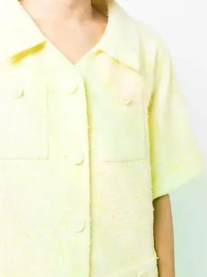 Huishan Zhang Bouclé Coat