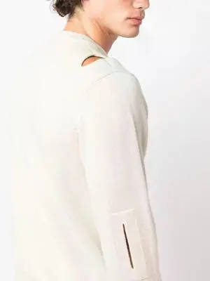 JIL SANDER Wool Jumper With Cut-out Detailing