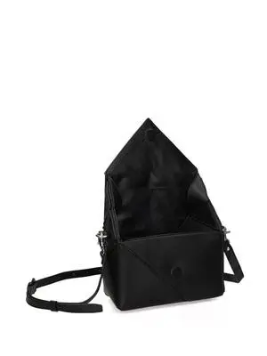 VIC MATIE Geometric Leather Effect Shoulder Bag