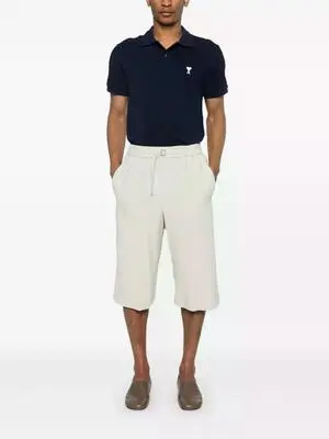 AMI Paris Logo-plaque Shorts