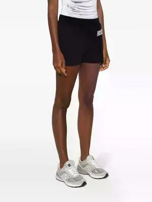 Moschino Embellished Organic Cotton Shorts