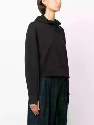 Lacoste Embroidered Logo Hoodie With Thumb Slots