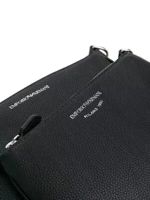 Emporio Armani Deer-print Double Mini Bag