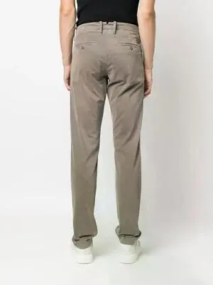 Jacob Cohen Slim-cut Stretch-cotton Trousers - Neutrals