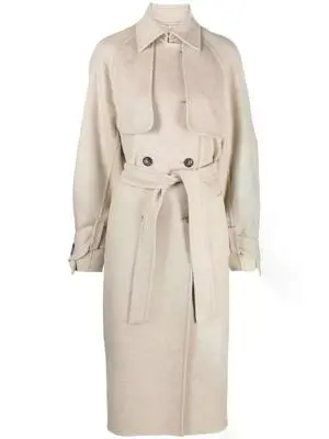Max Mara Belted Cashmere Coat