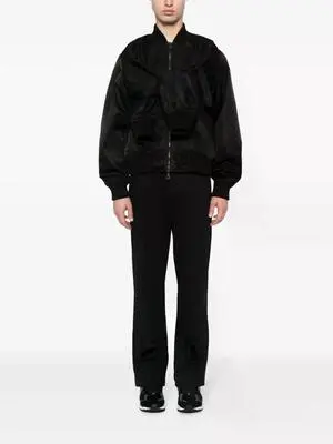 MOSTLY HEARD RARELY SEEN Panelled Bomber Jacket With Embroidered Logo